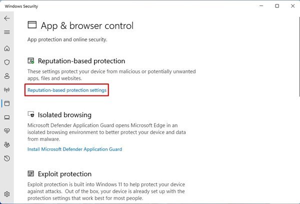 Cara mematikan Windows Defender SmartScreen di Windows 11 » tiprelay