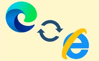 Microsoft Edge에서 Internet Explorer(IE) 모드 설정 방법 » 팁릴레이
