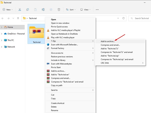 Comment protéger un fichier ZIP par mot de passe dans Windows 11 » tiprelay Comment protéger un fichier ZIP par mot de passe dans Windows 11 » tiprelay